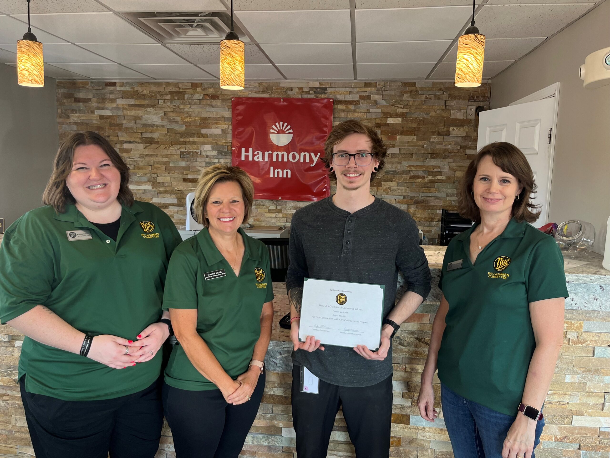 Willkommen Committee visits Harmony Inn Manager | News, Sports, Jobs ...